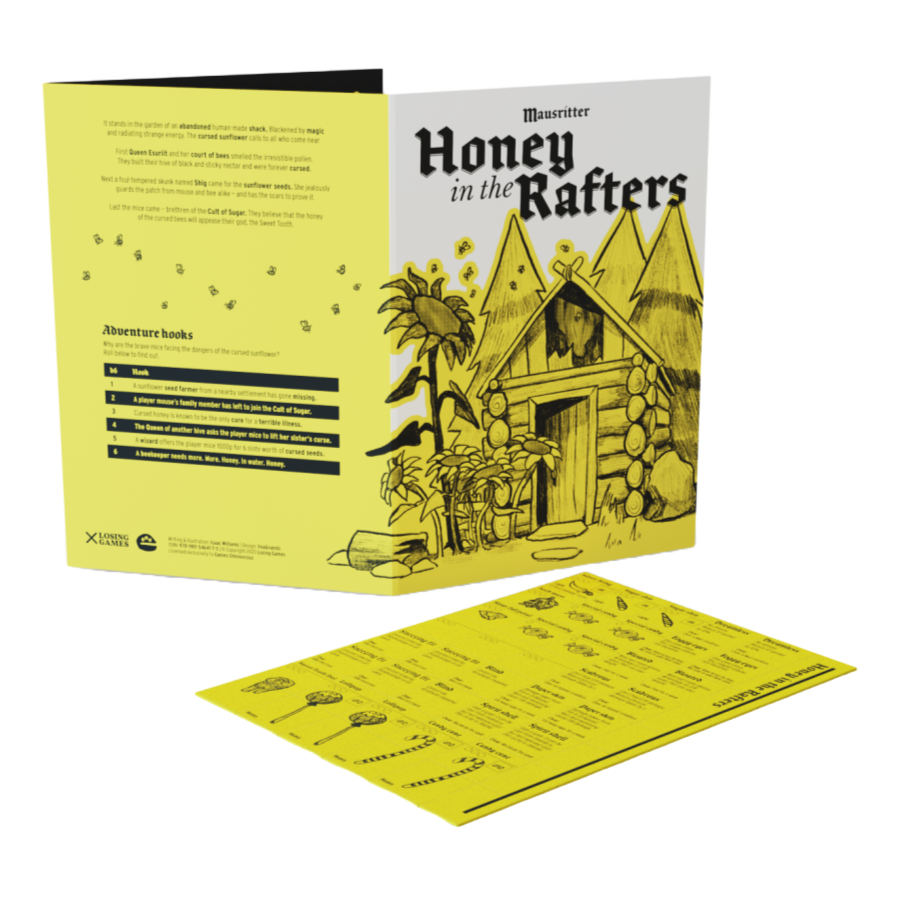 Mausritter: Honey in the Rafters – Games Omnivorous